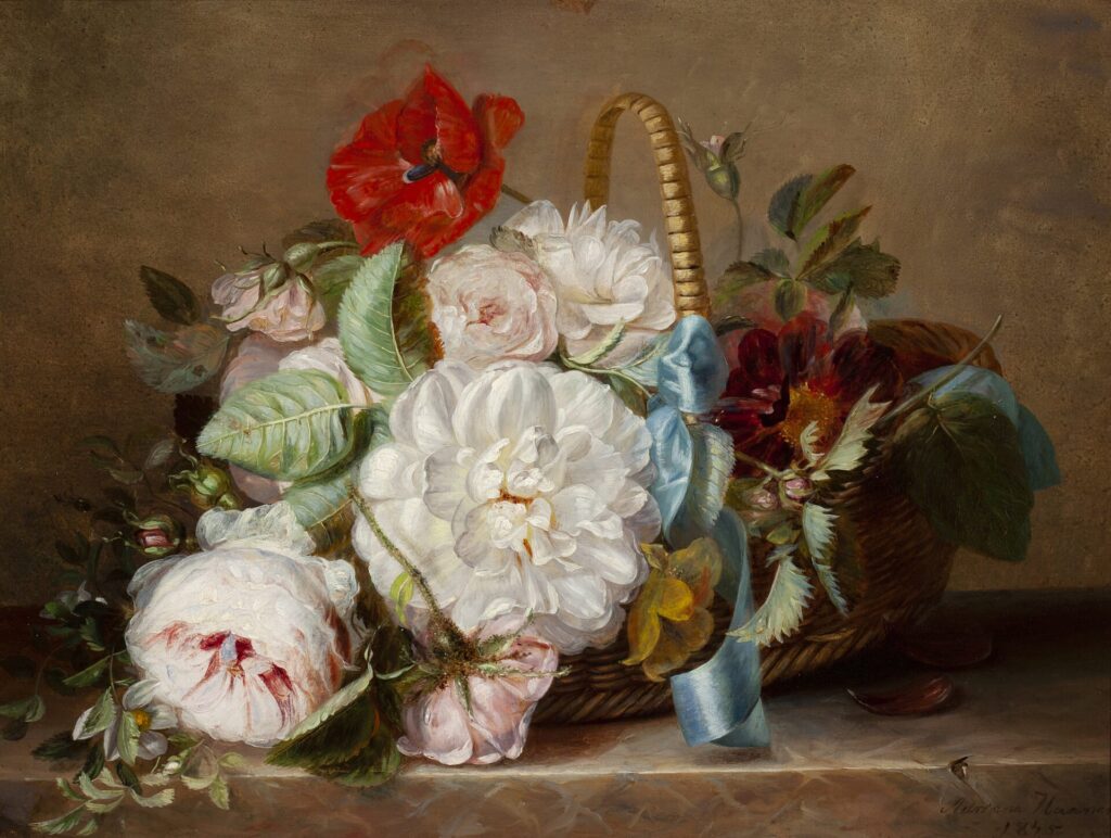 ADRIANA HAANEN (1814-1895) - Flower still life